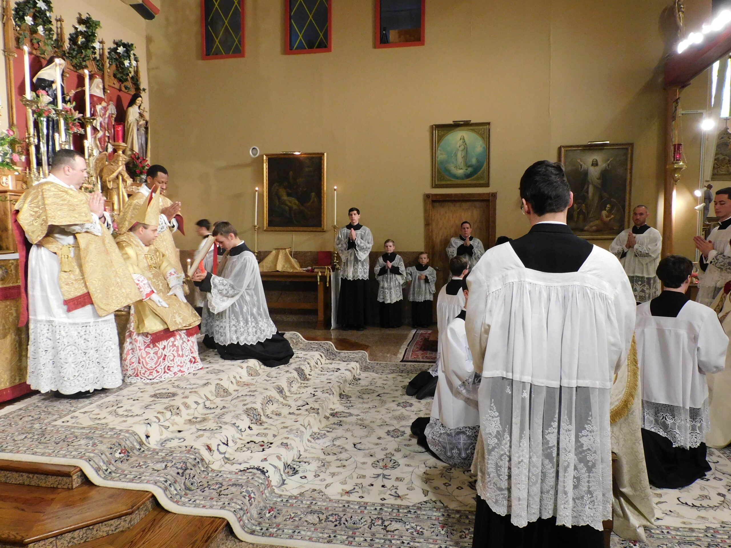 St. Gertrude the Great » Archive » Consecration of Bp. McGuire