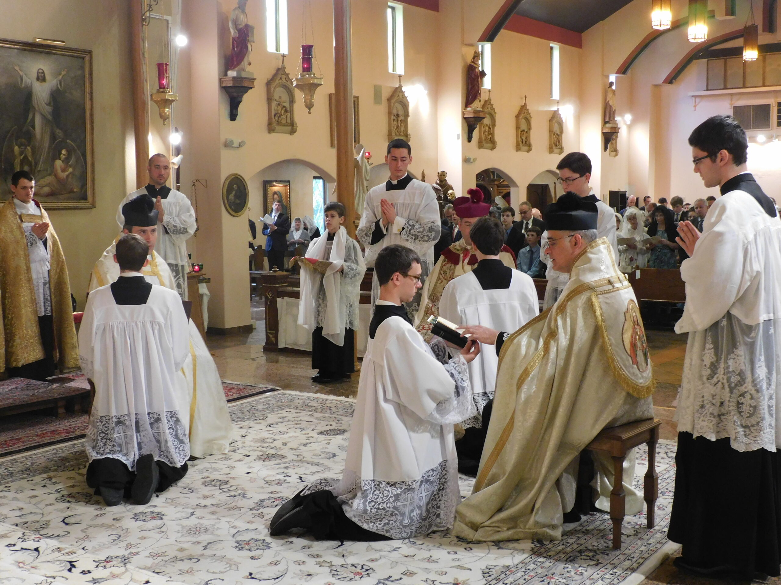 St. Gertrude the Great » Archive » Consecration of Bp. McGuire